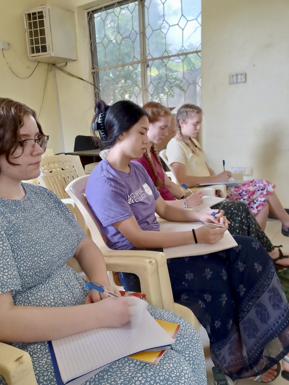 First Swahili Class and Visit to Village Museum - Goshen College